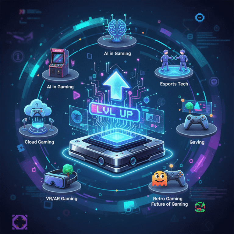 Level Up Your Life: The Top 5 Gaming Tech Trends of 2025 - Arcade Games