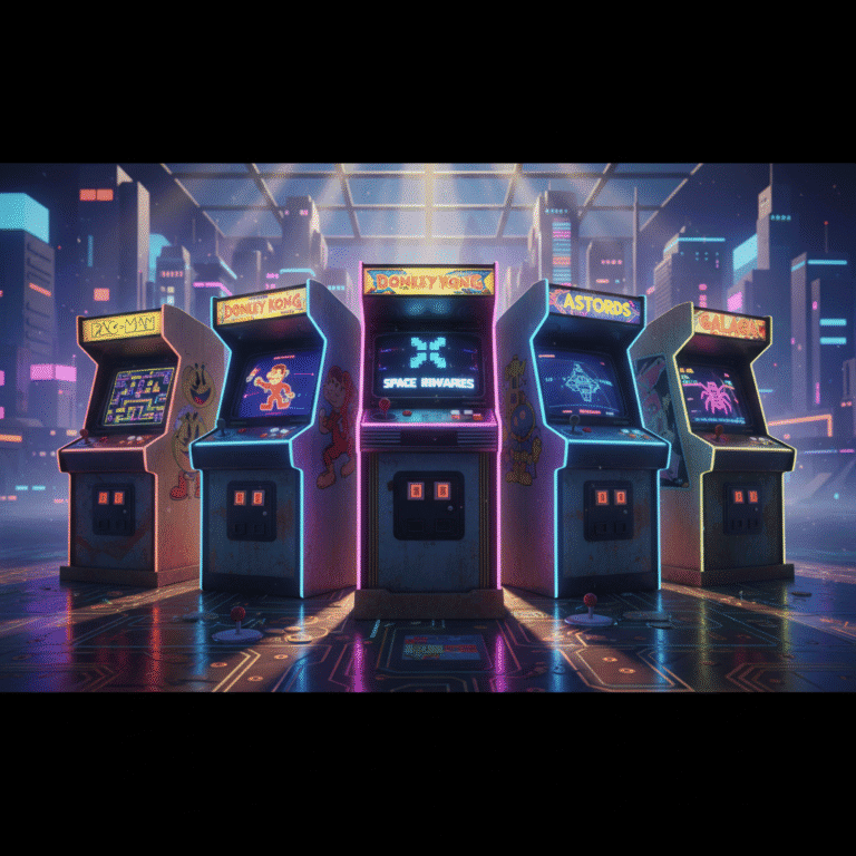 Top 5 Golden Age of Arcades (70s-80s) Games That Defined the Golden Age ...